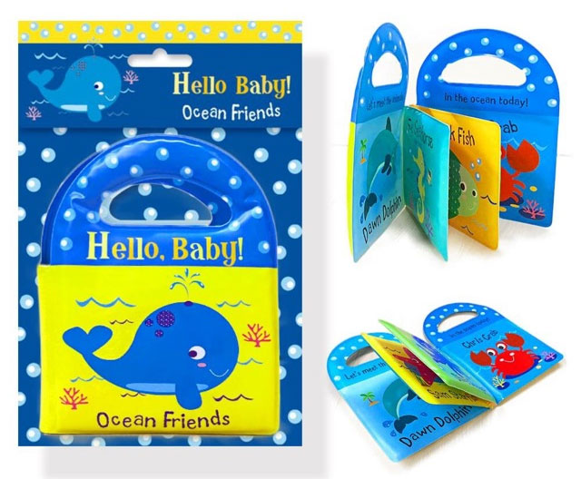 Ocean Friends Waterproof Bath Book