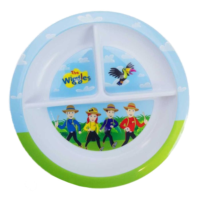 The Wiggles Safari Plate, Toddler Plate for Fun Mealtimes