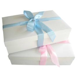 Gift Wrapping, Baby Presents Immaculately Wrapped Gift Box