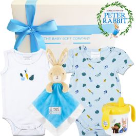 Classic Peter Rabbit Baby Gift Box, Beatrix Potter Baby Gift