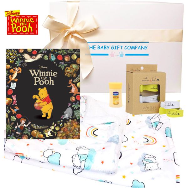 Winnie the Pooh Baby Gift Hamper, Disney baby shower gifts