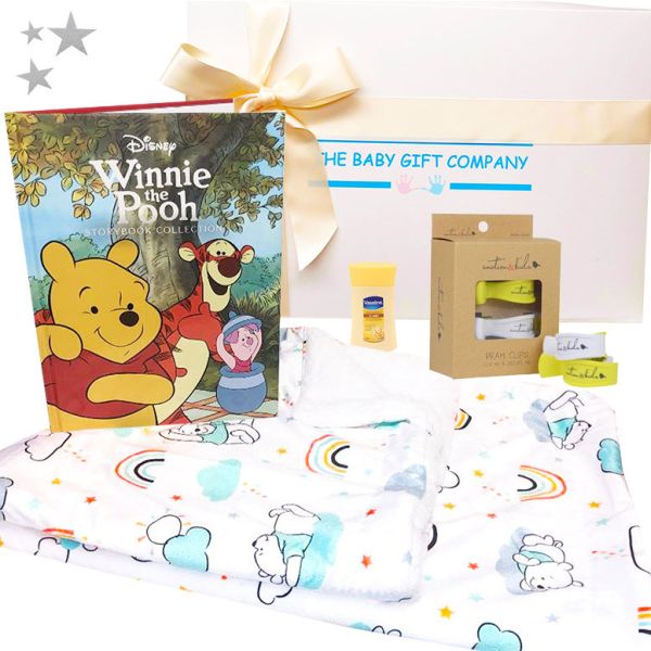 Winnie the Pooh Baby Gift Hamper, Disney baby shower gifts