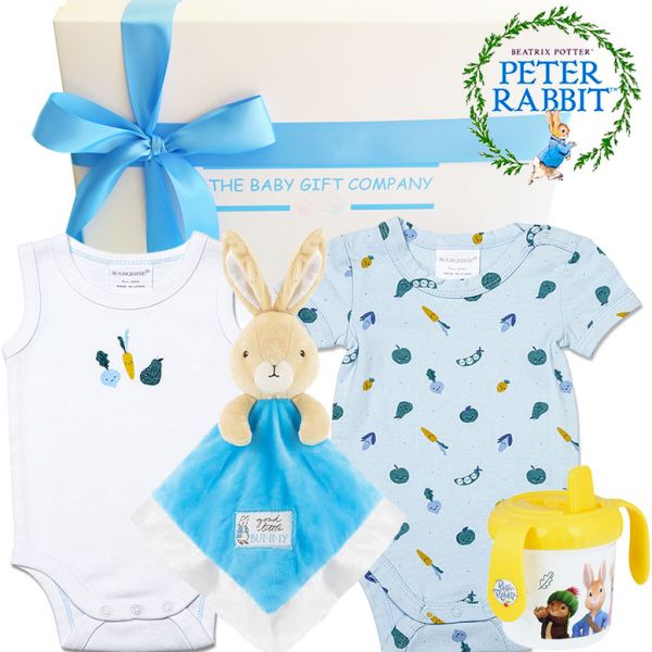 Classic Peter Rabbit Baby Gift Box, Beatrix Potter Baby Gifts